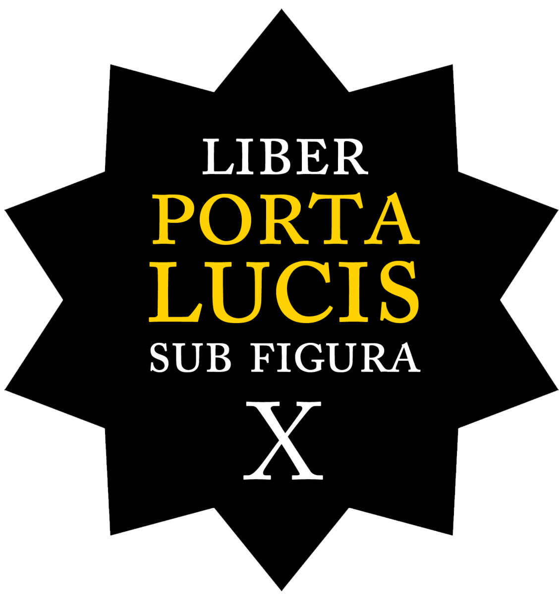 Liber Porta Lucis sub figura X | IAO131